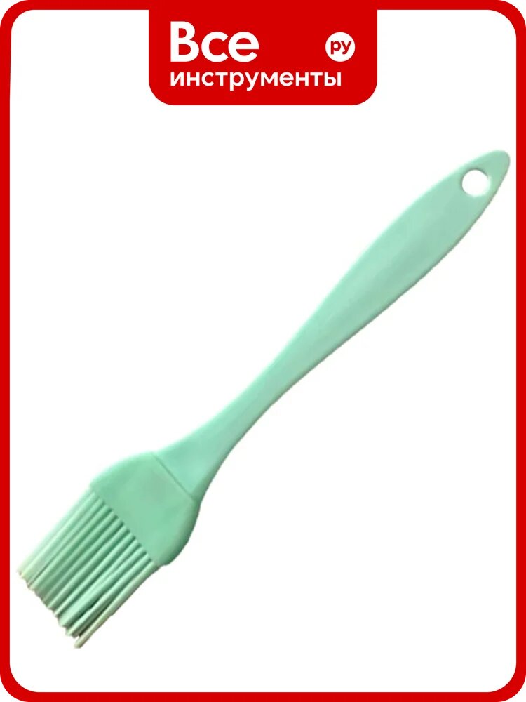 Кисточка из силикона Mallony pennello verde, 17x3х1 см 106282