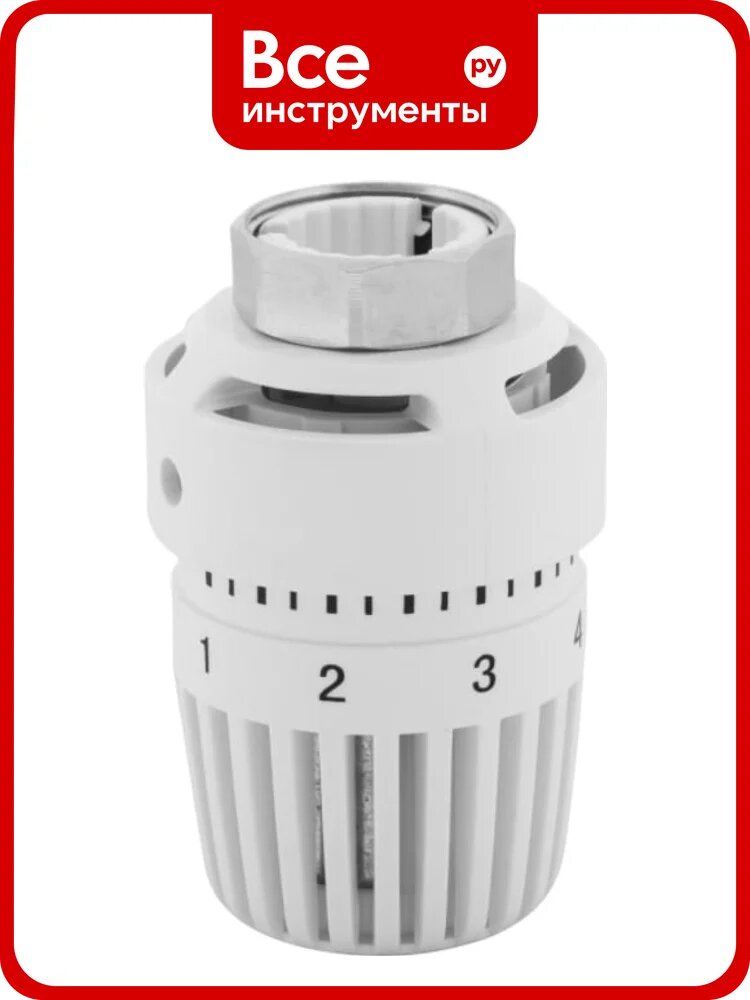 Термостатическая головка Heizen TW-1 с пластиковым корпусом, жидкостным датчиком и полупрофессиональным исполнением
