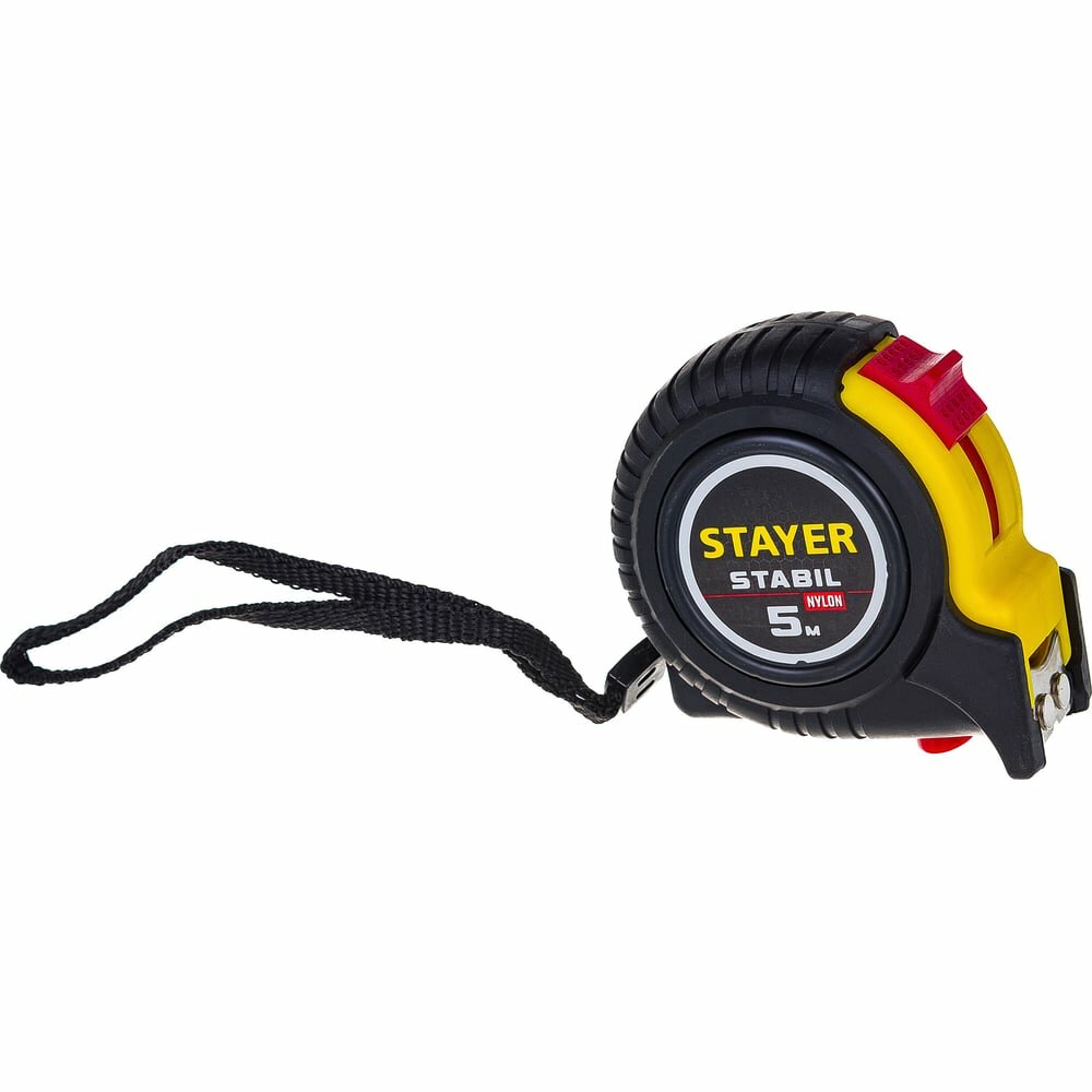 Профессиональная рулетка с двухсторонней шкалой STAYER Stabil 10мх25мм 34131-10_z02 — фото 1