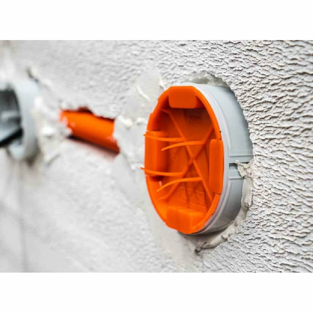 Заглушка KOPOS крышка для подрозетников в штукатурку ( комплект 10шт.) ZV 68_AB — фото 1