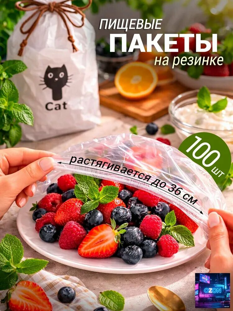 Пакет для продуктов, 12-38 см