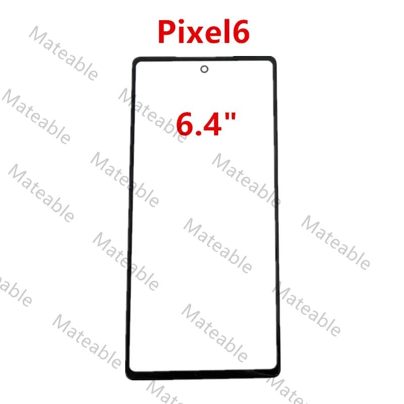 Сенсорный экран (тачскрин) для Google Pixel 6, 6A, 5, 5A, 4XL, 4, 3A, 3, а также передняя Pixel6