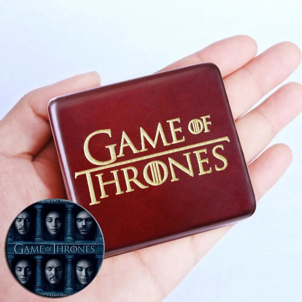 Игра престолов Game of Thrones Деревянная музыкальная шкатулка