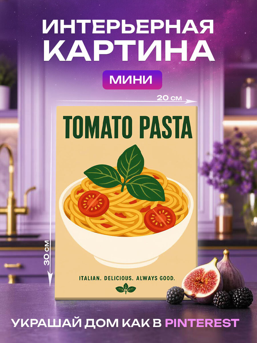 Интерьерная картина Спелая вишня ягоды, Натюрморт на кухню
