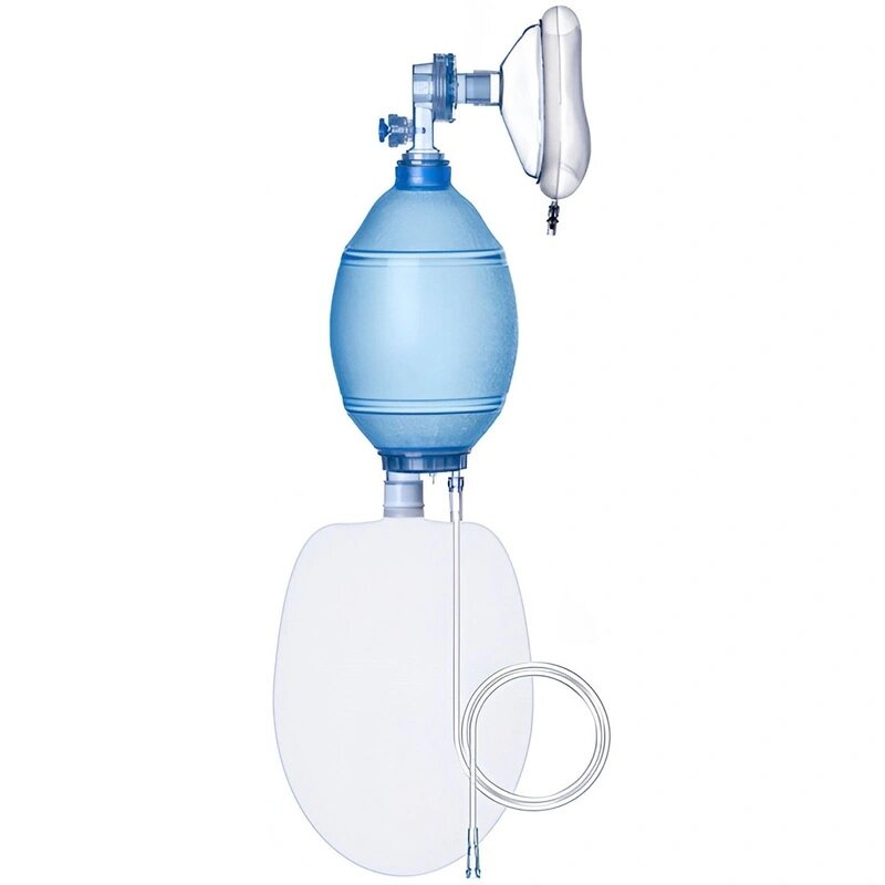 Мешок Амбу TOPMED-1600В однор. взрос, ПВХ, резерв. мешок 2,9 л, бокс 9104-21-16
