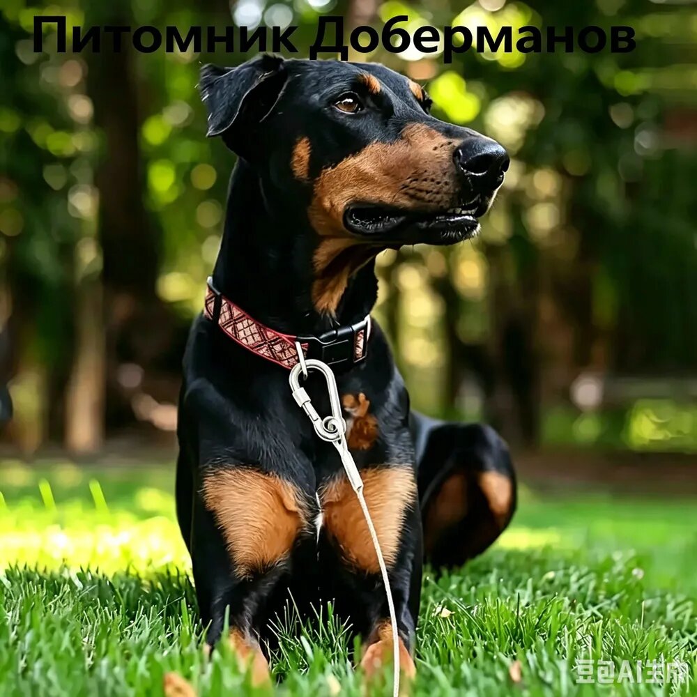 Поводок для собак из стального троса,