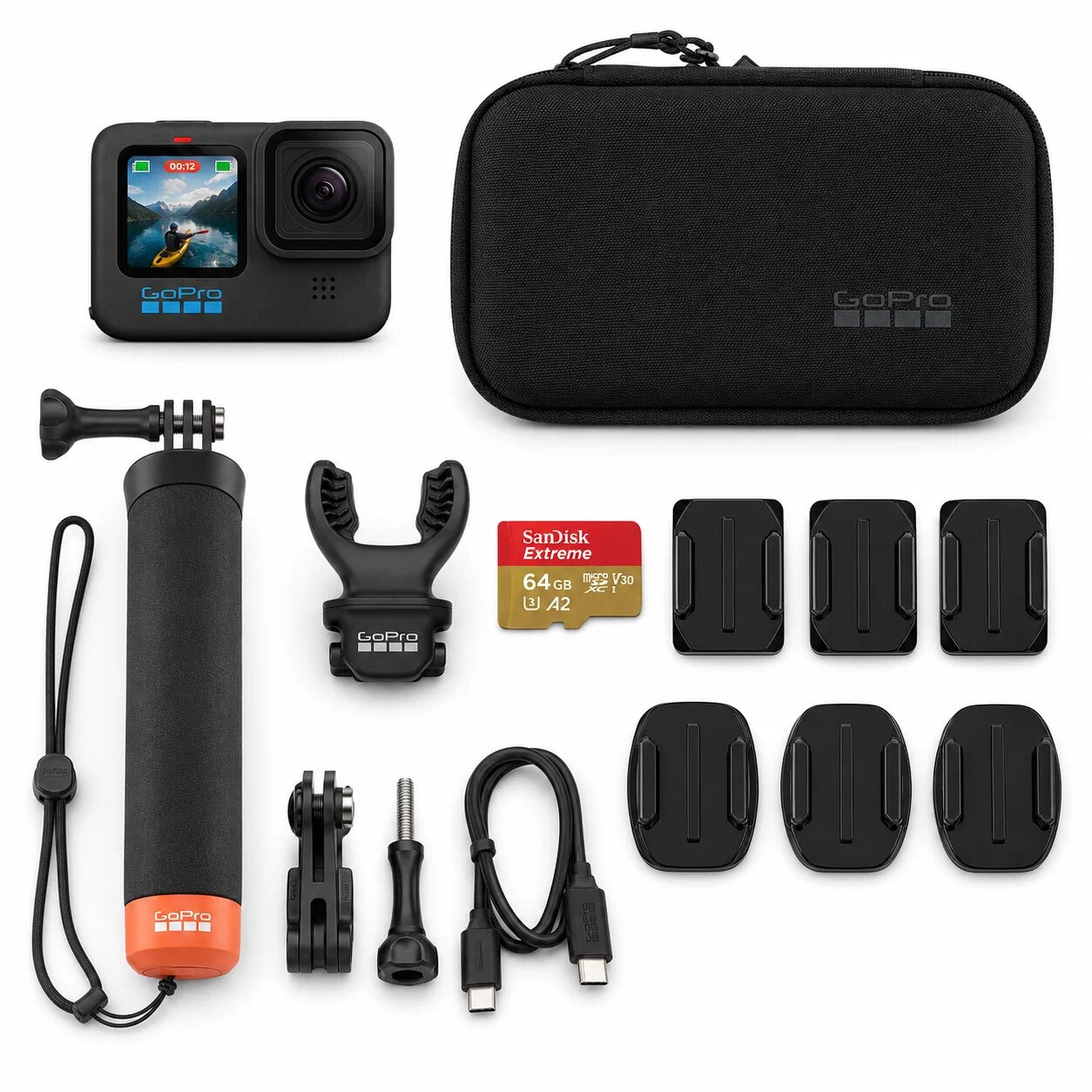 Видеокамера GoPro Hero 13 4K Accessory Bundle ( Black | Черный ) — фото 1