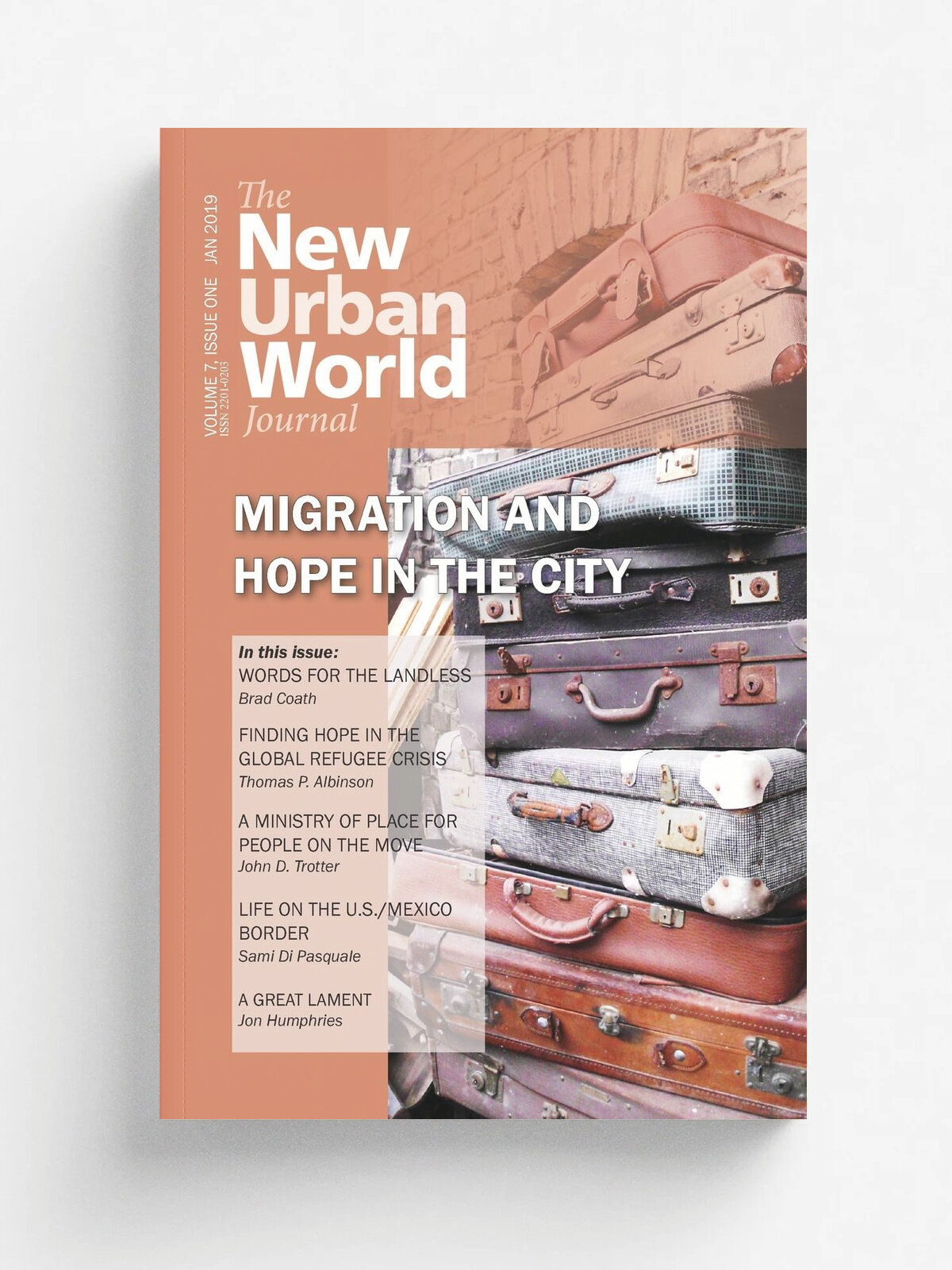 New Urban World Journal. Vol 7 (1), January 2019