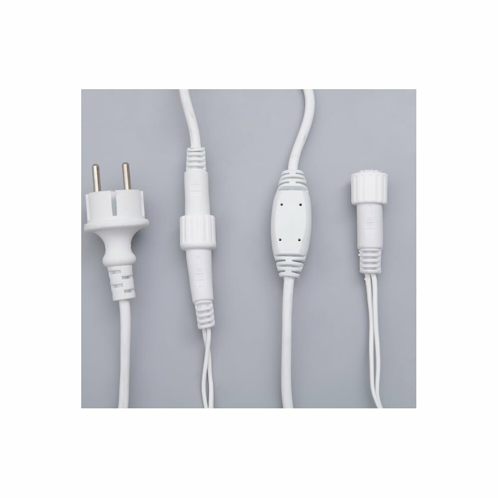Бахрома Luazon SPEC, IP44, УМС, Ш3м, В0.6м, Н. Б. 3W LED-160-220V, фиолет 1080179 — фото 1