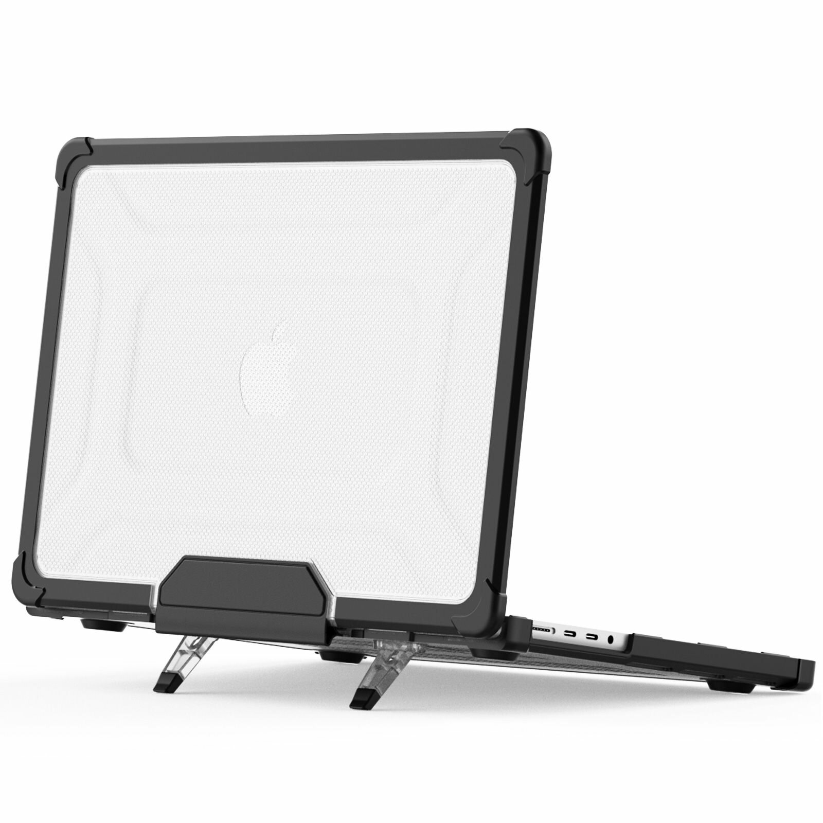 Накладка для MacBook Pro 14" (2021-2023) Микки Бич пластик черный