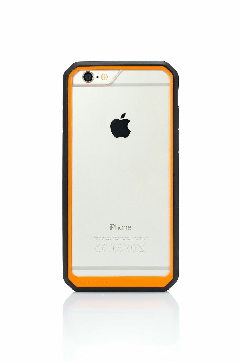 Чехол для iPhone 6 Plus Supcase пластик оранжевый