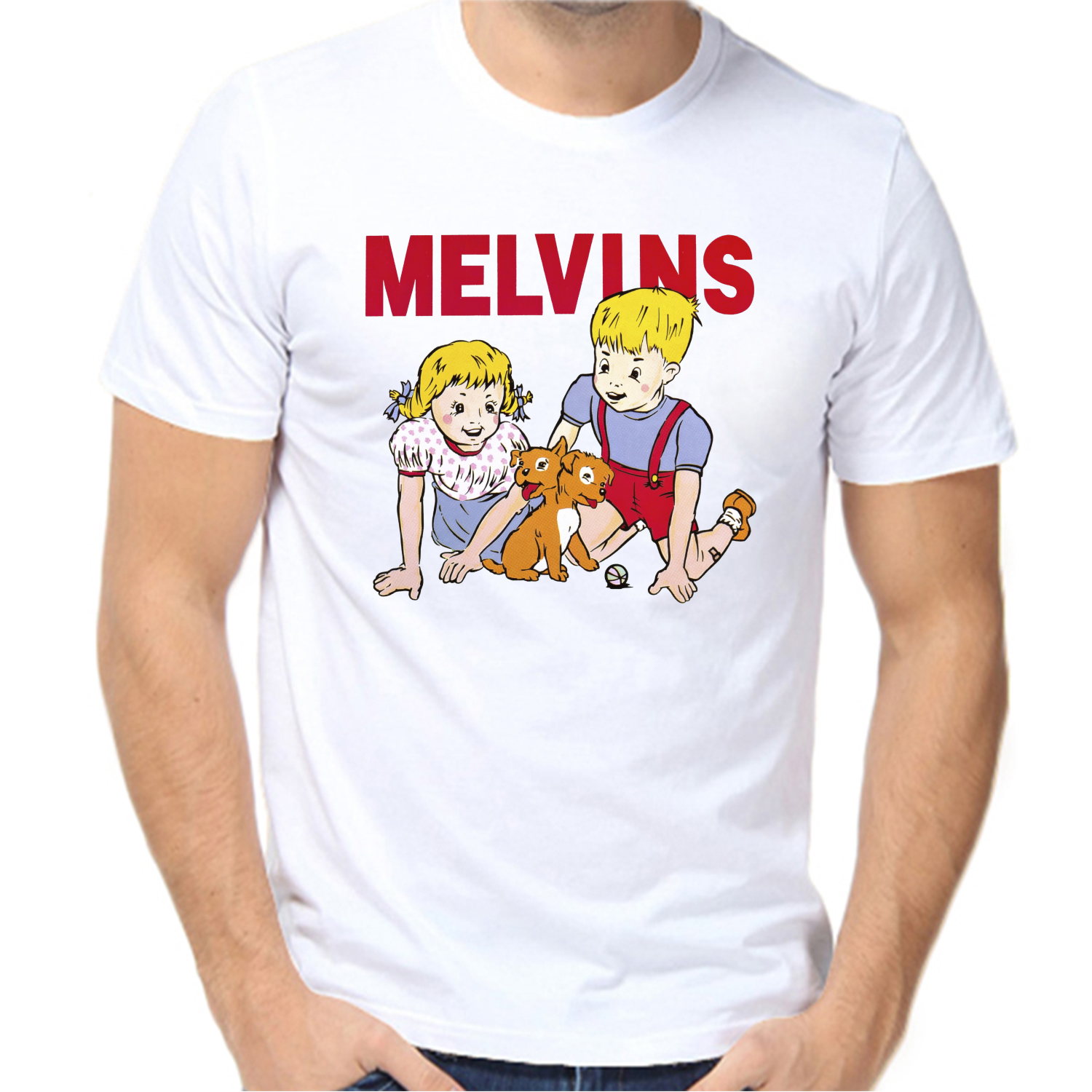 Футболка Melvins, размер (42)2XS, белый