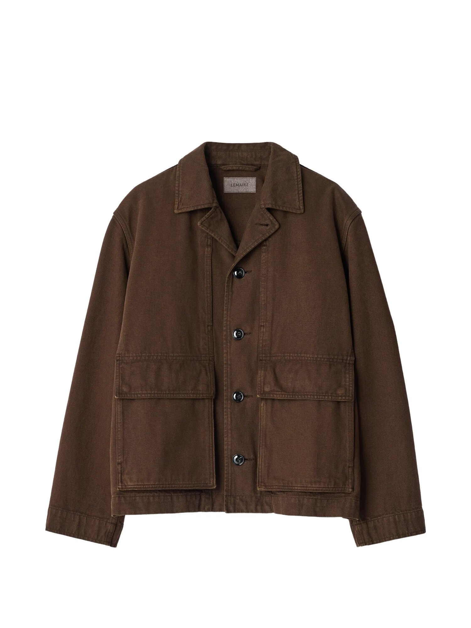 Куртка LEMAIRE Boxy jacket in heavy garment-dyed broken twill