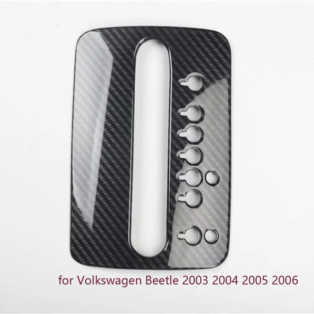 Внутренние аксессуары для Volkswagen Beetle 2003-2011, отделка центральной кнопки управления, Обложка рулевого колеса
