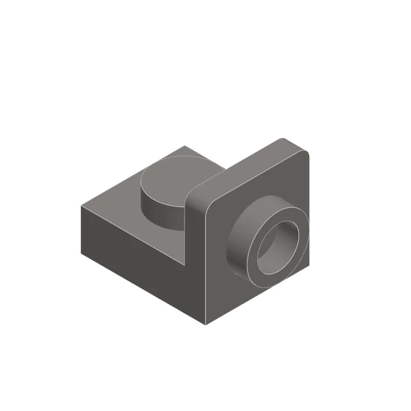 Пластиковые блоки JIAJIALE для конструкторов Серый, silver