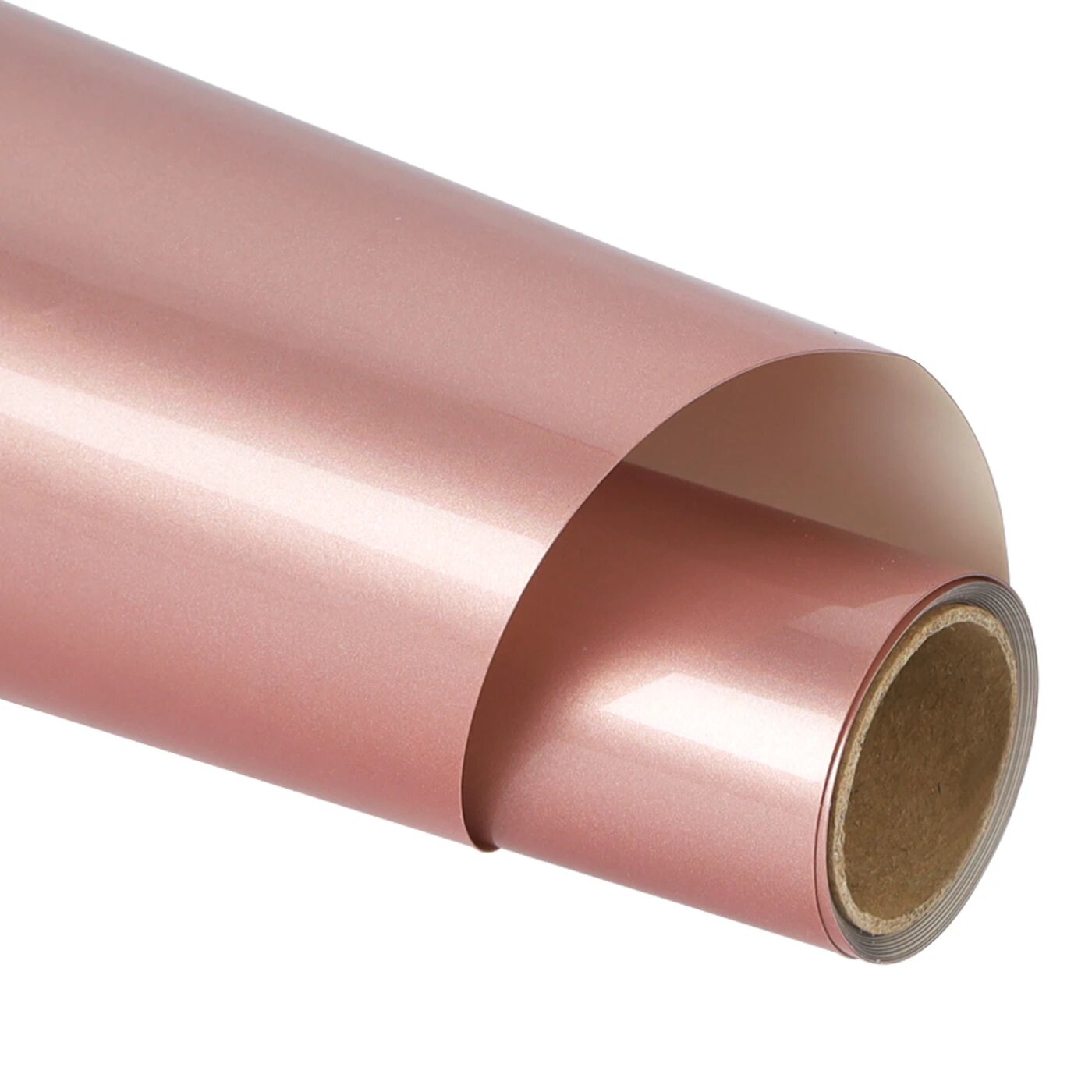 Термотрансферная пленка HTV из искусственной кожи Soft Metal Розовый, 30.48cm x91cm, PU Rose Golden