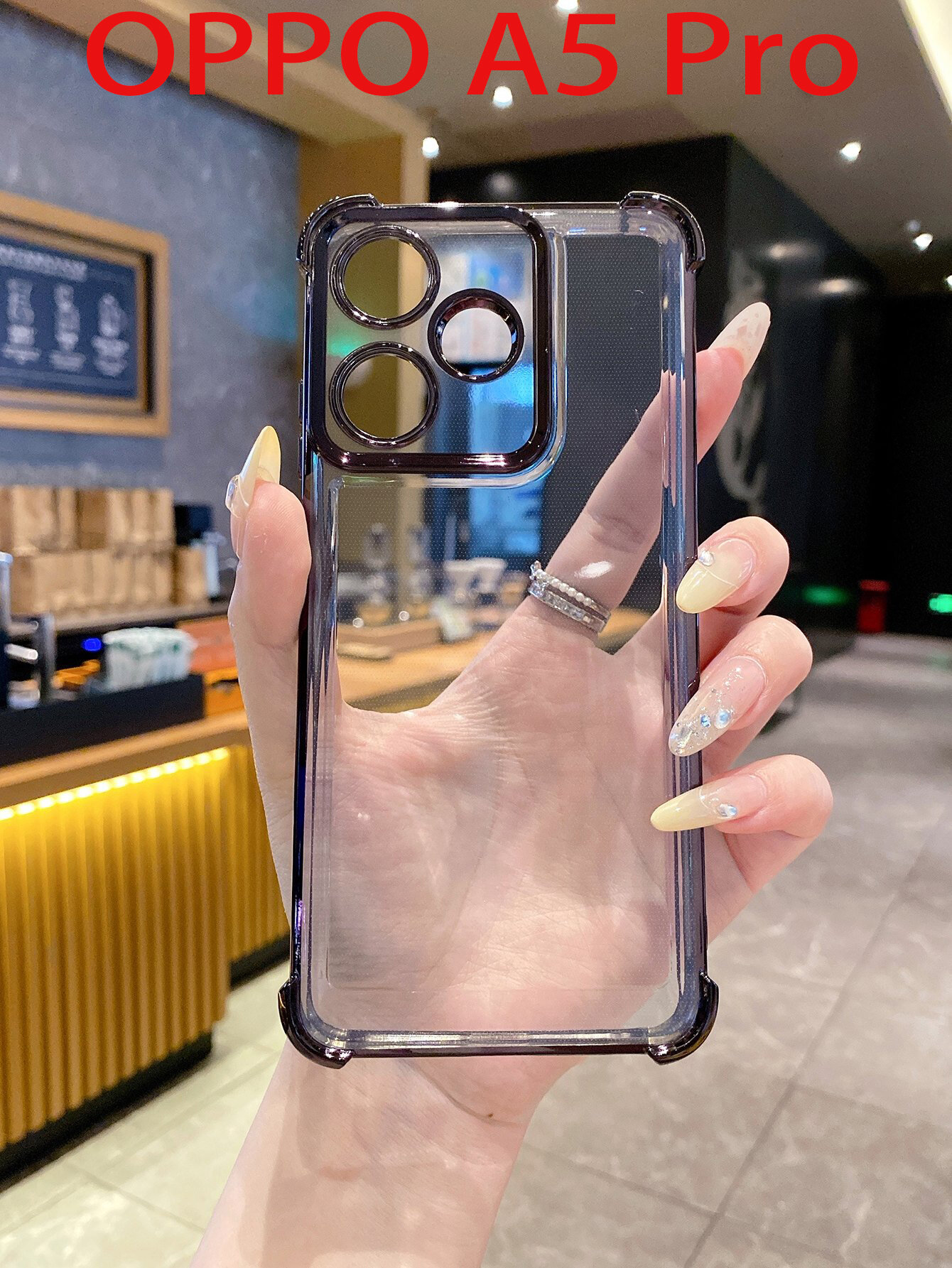 Для OPPO A5 Pro Чехол для телефона с прозрачным покрытием противоударный чехол