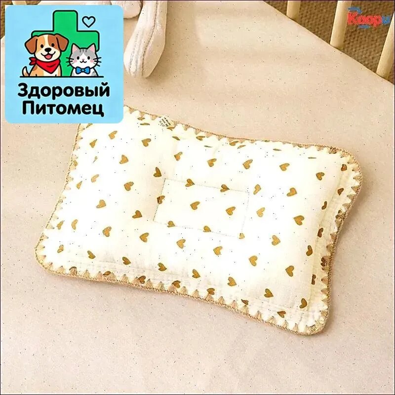 Плед фактурный Пользование подушкой для новорожденных , Муслин, Хлопок, 34 см х 24 см