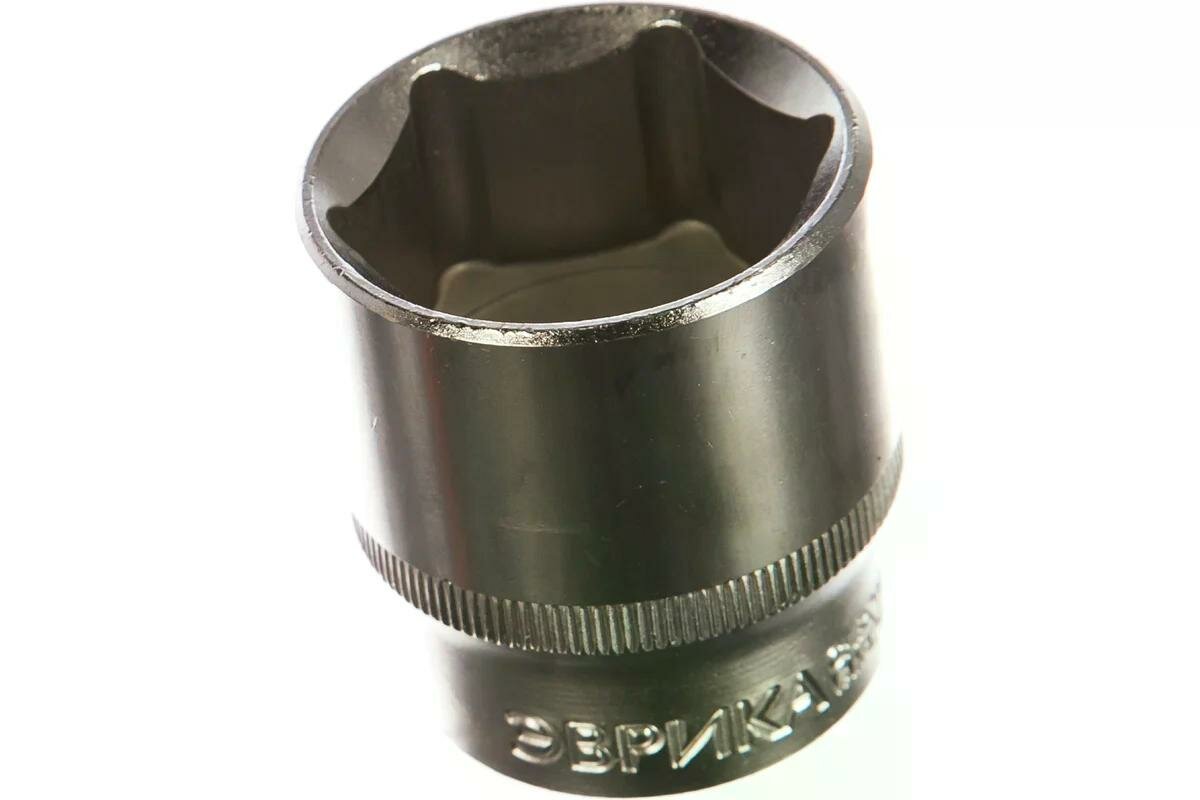 Головка торцевая 30мм 1/2" 6-гранная L=50мм (с держателем) эврика ER-91322H