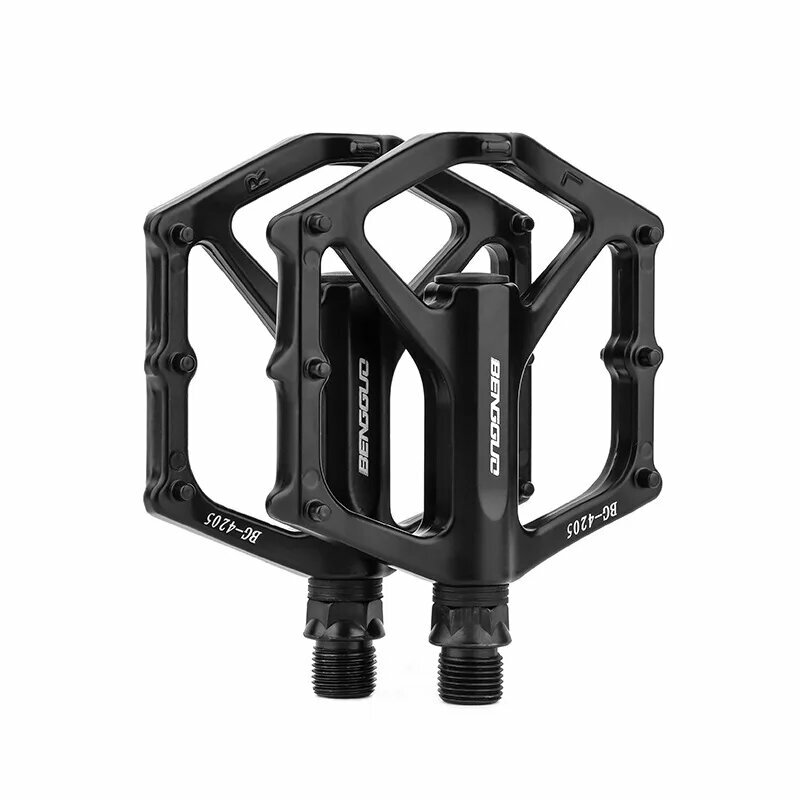 Профессиональные алюминиевые педали 9/16 дюйма для велосипеда black