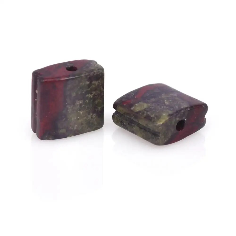 Бусины MEDELY Красное дерево Обсидиан 10мм Бордовый, approx 8mm, Dragon Blood Stone