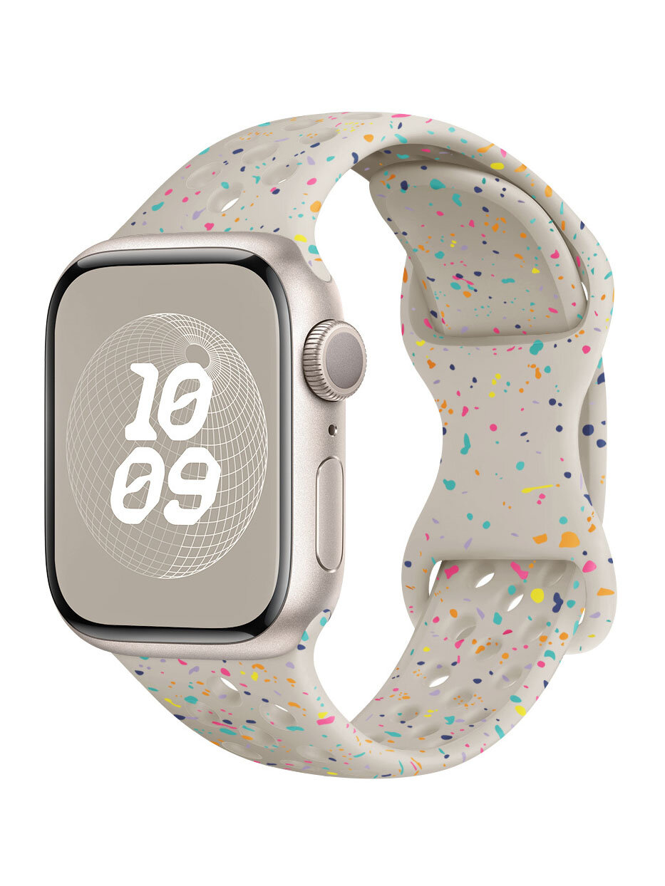 Силиконовый ремешок для Apple Watch Series10/11 42mm/ Series 1-9 и SE 38mm , 40mm , 41mm 38 мм 40 мм 41 мм 42 мм ремешок для Apple Watch