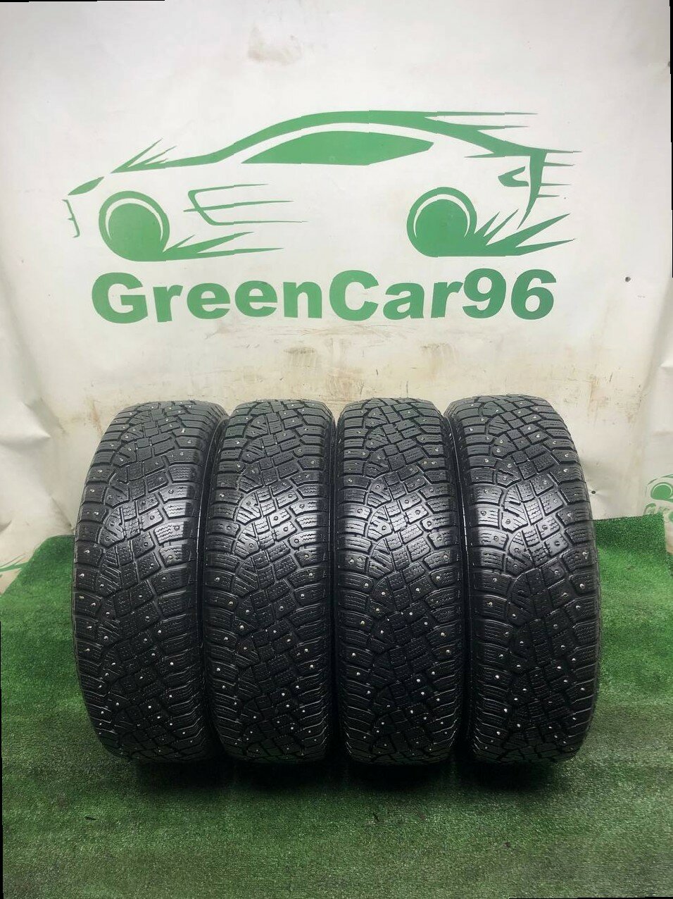 Комплект (4 шт) зимних БУ шин Continental IceContact 3 225/65 R17 20% износ XIM891728