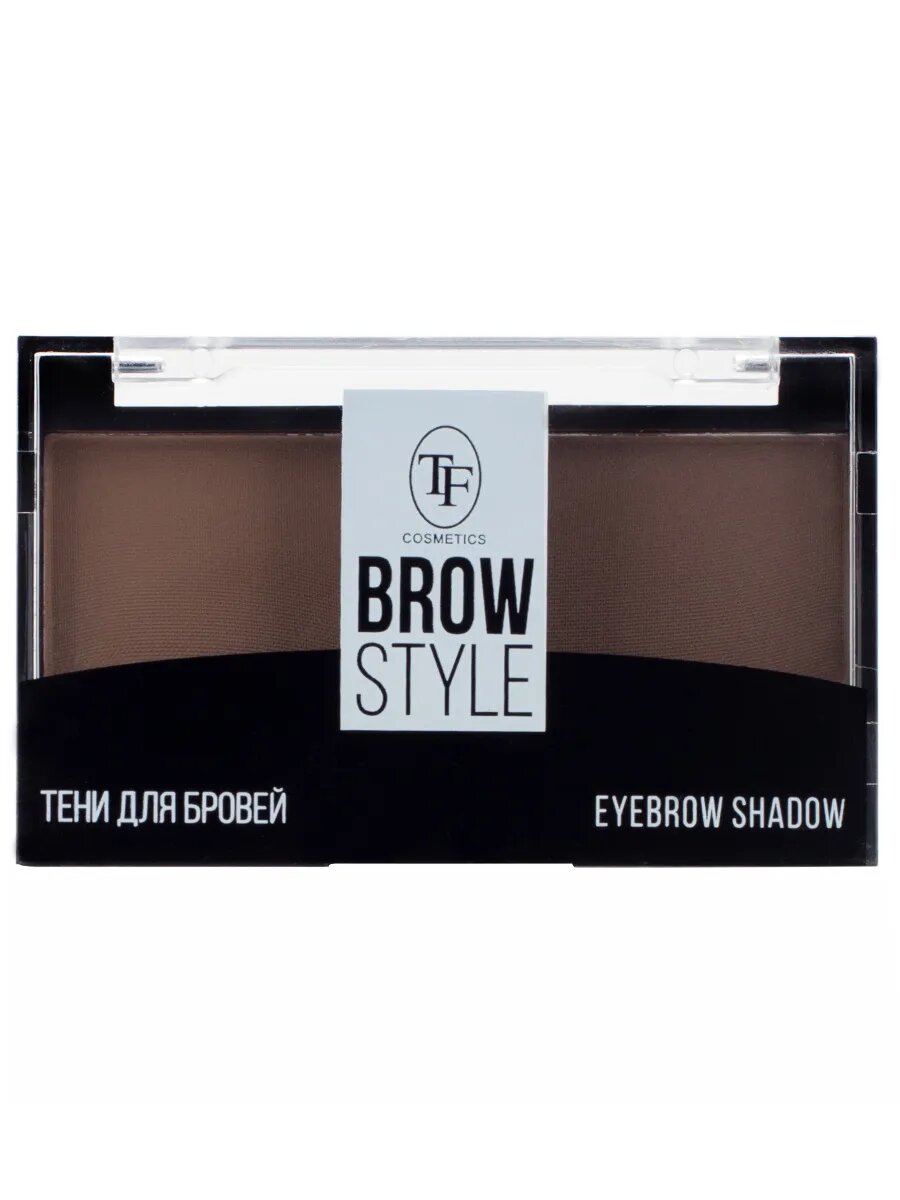 Тени для бровей стойкие TF cosmetics коричневые с кисточкой, тон 52 Brown
