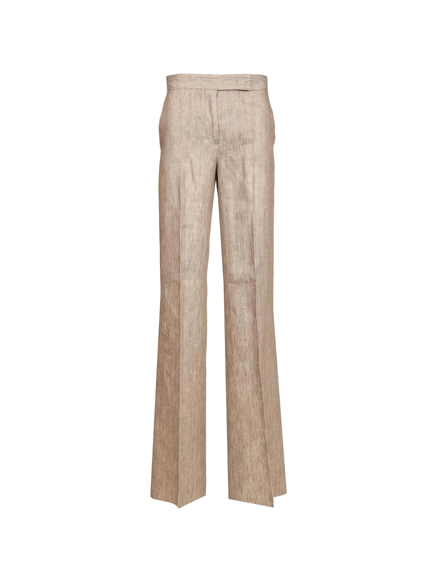 Брюки Chevron-pattern linen trousers