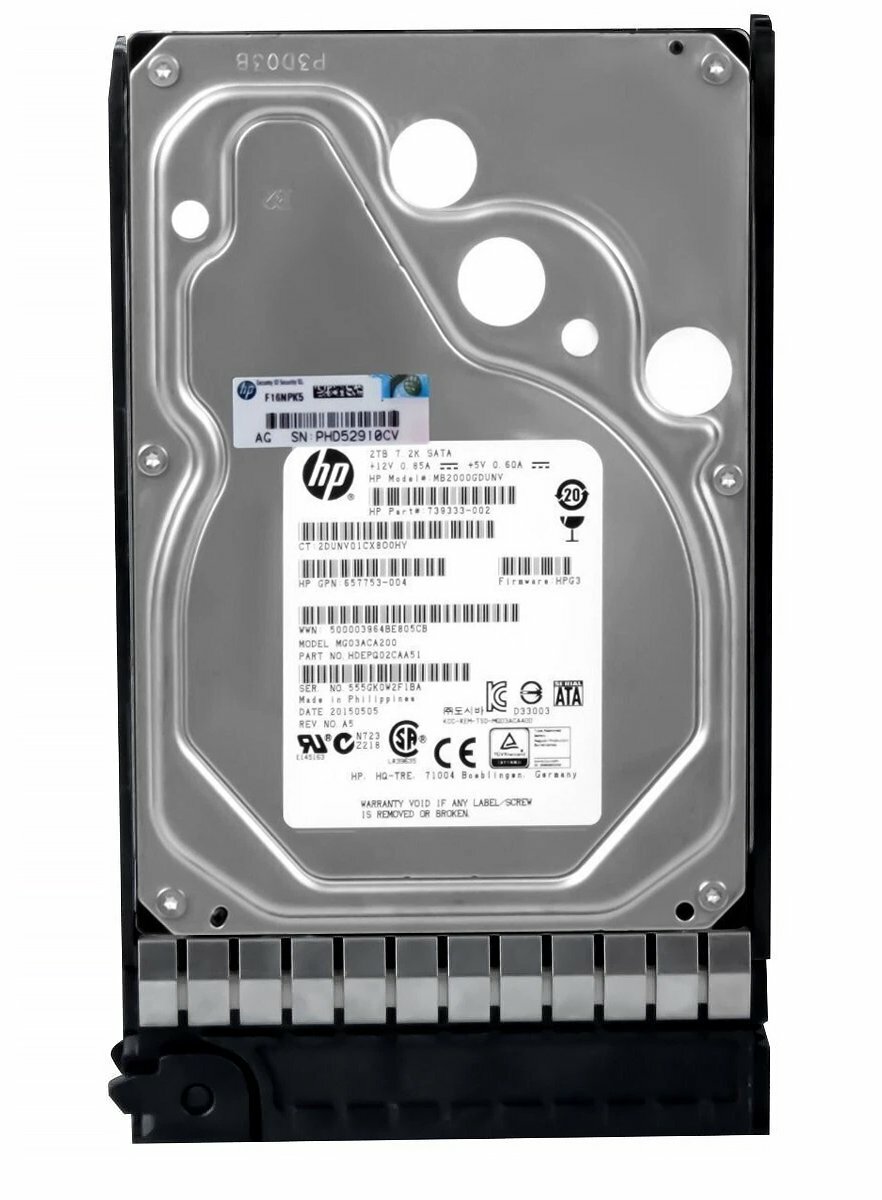 Жесткий диск HP 2Tb 7200 SATAIII 3.5" HDD 739333-002