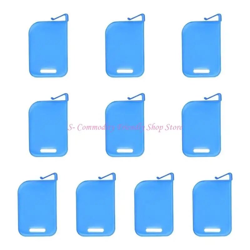 Пластиковые разделители для карт 10 шт Синий, Blue