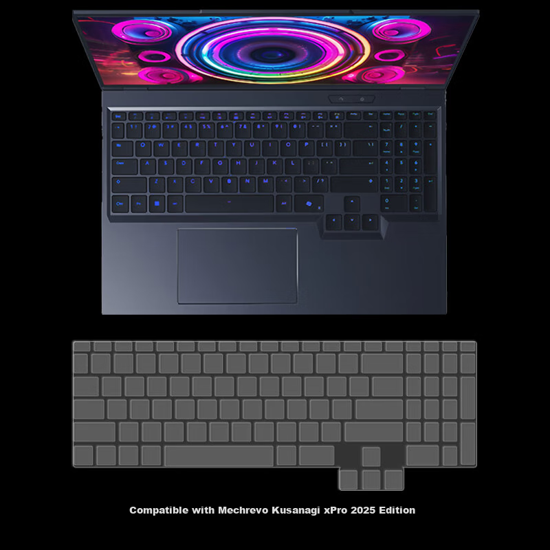 Ключевая крышка Mechanical Revolution Jiaolong 16Z Pro/World X Pro 2025 для 16-дюймовых игровых ноутбуков -