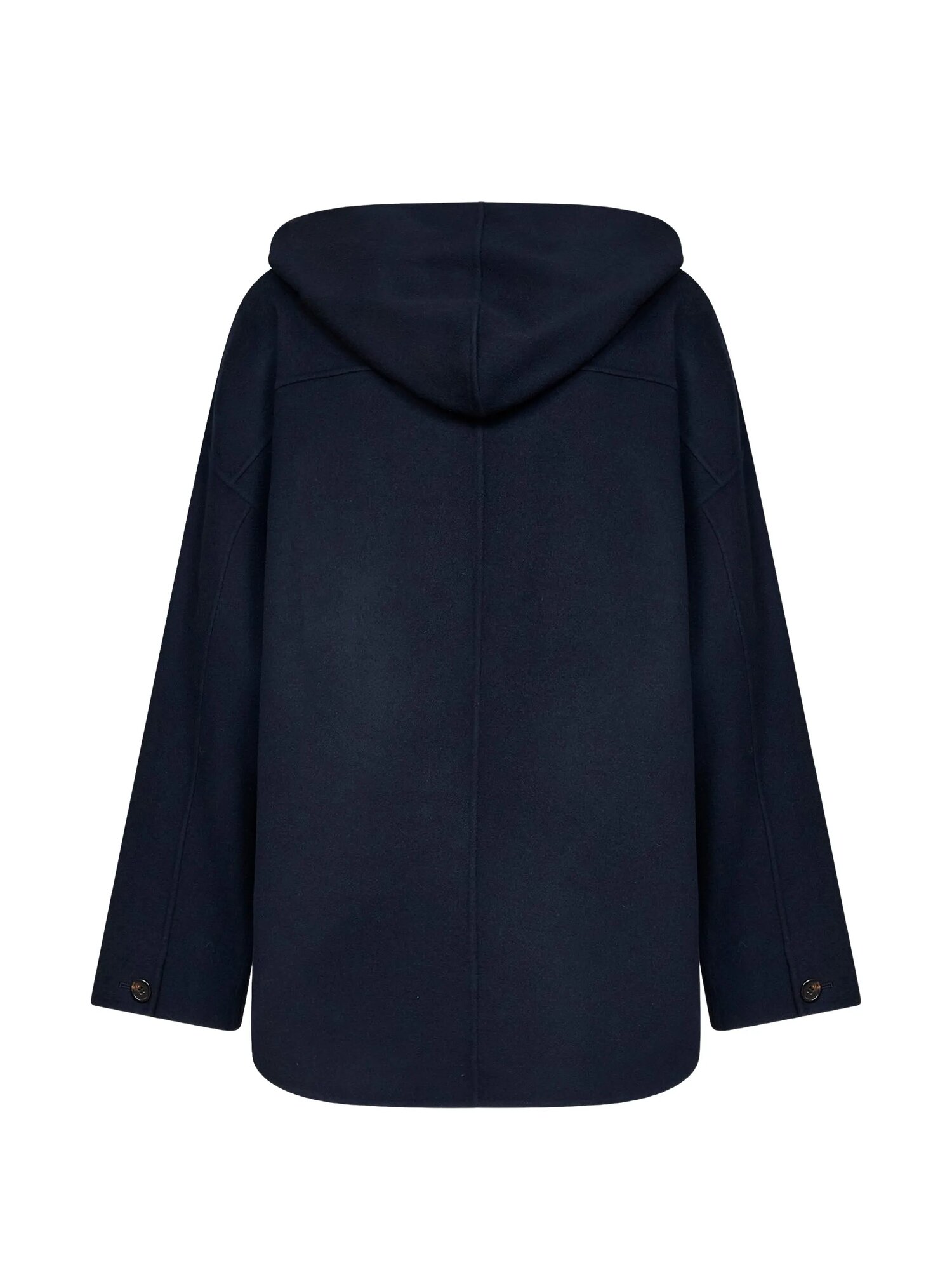 Пальто Max Mara Hooded double-faced coat, размер 42, blue — фото 1