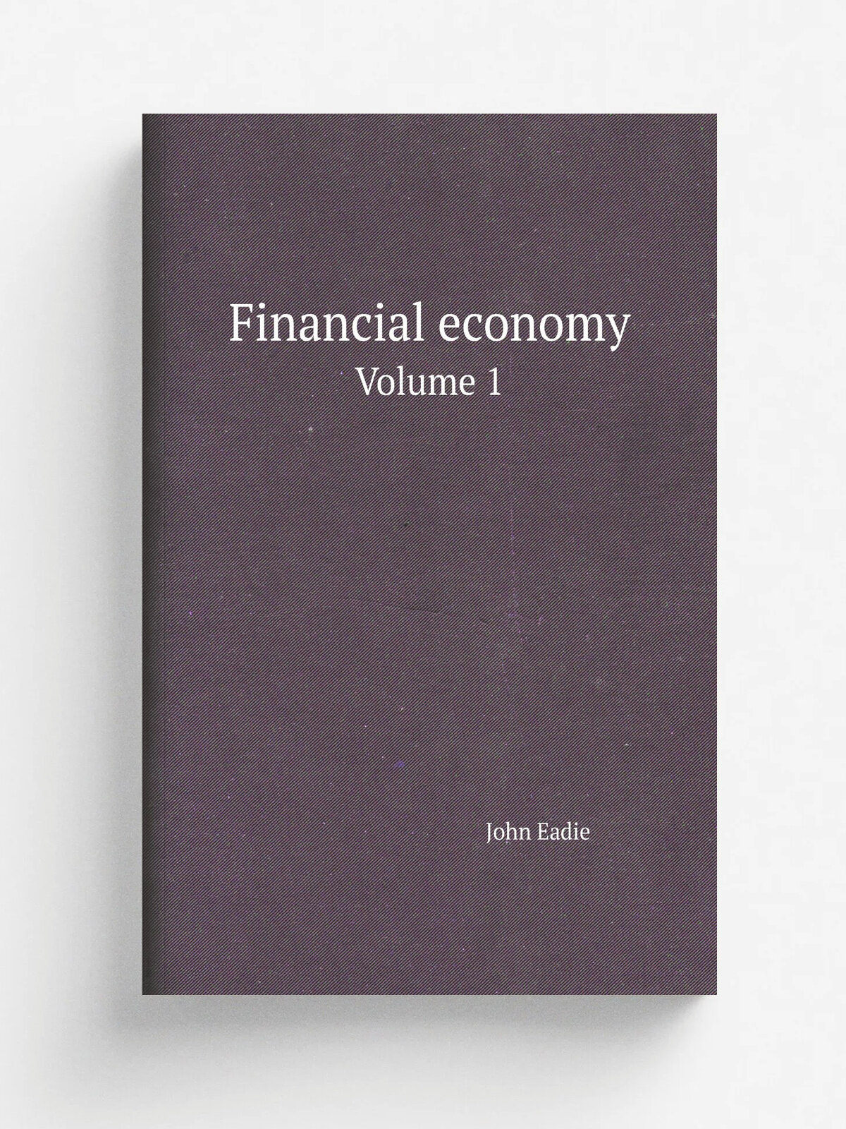Financial economy. Volume 1