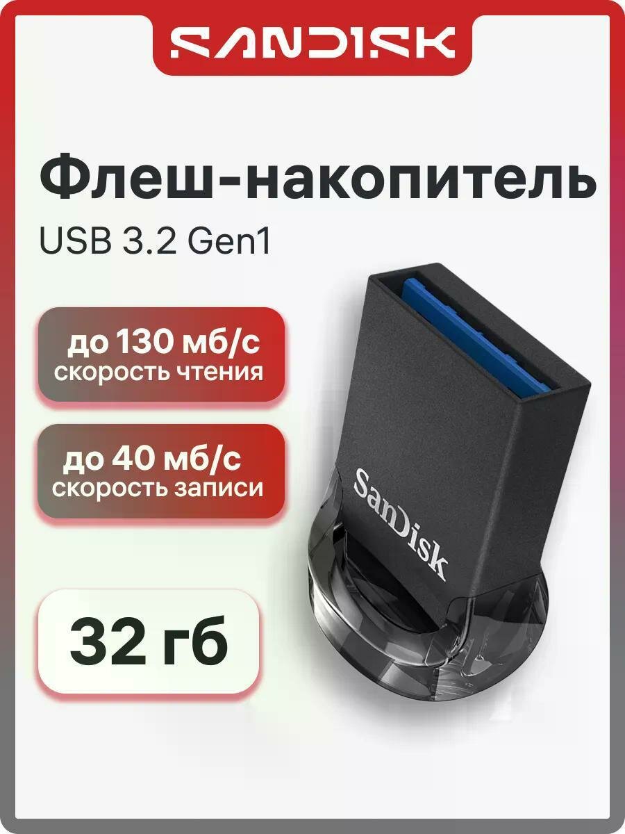 USB флеш-накопитель SanDisk Ultra Fit
