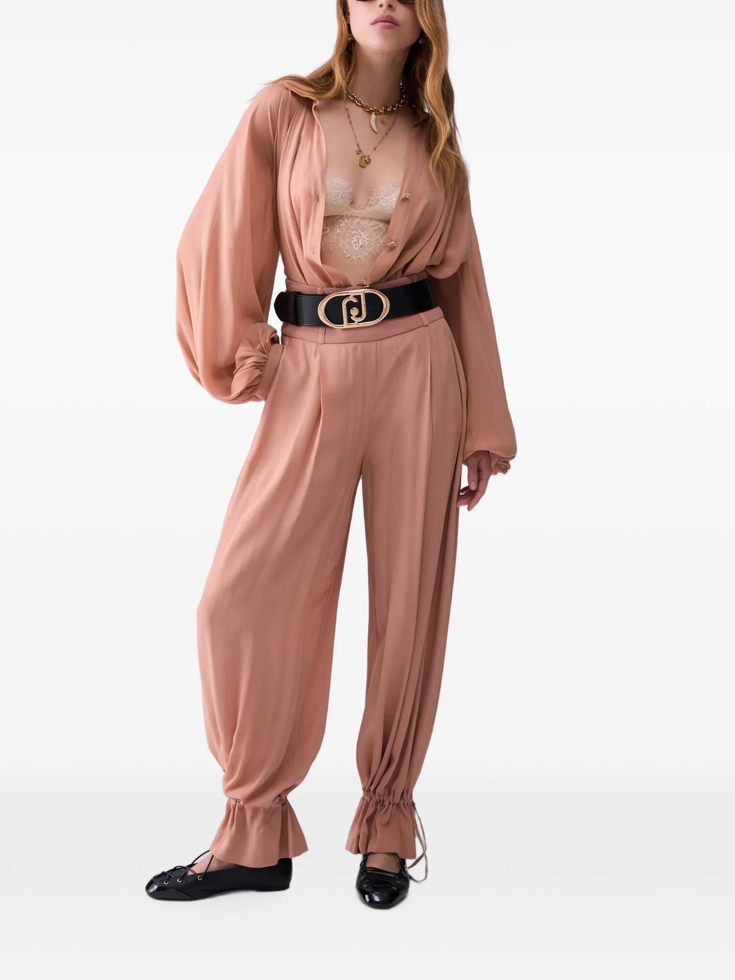 Рубашка LIU JO Georgette shirt, размер 38 — фото 1