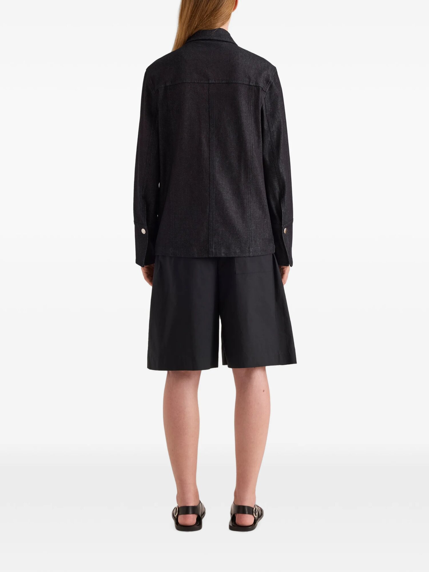 Куртка Proenza Schouler White Label Stella jacket in stretch twill, размер 4 — фото 1