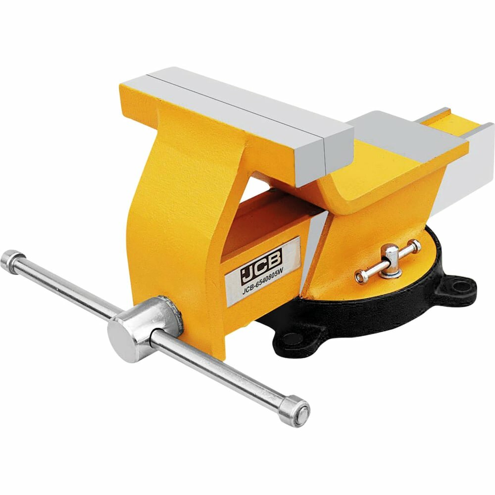 Тиски стальные JCB поворотные с наковальней JCB-6540805W(59623)