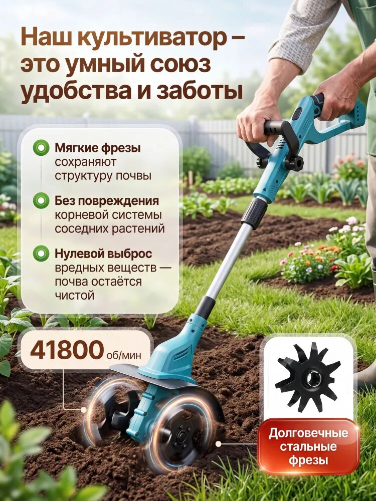 KingTree Газонокосилка-робот — фото 1