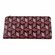 Бумажник Bally, фактура тиснение, розовый/красный