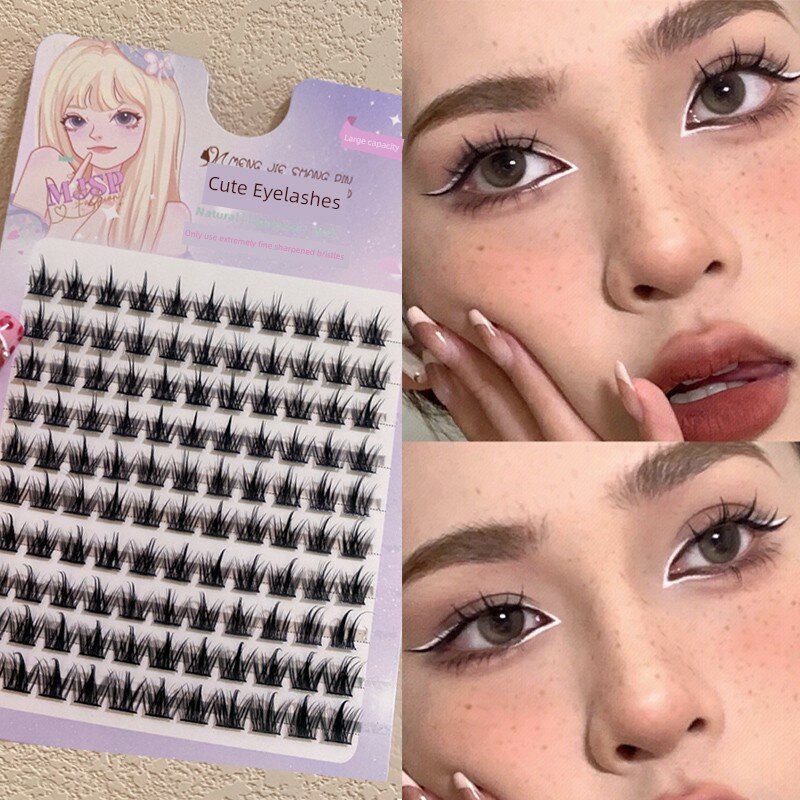 Новые накладные ресницы Cute Eyelash Premium Twin Sunflower: книга-каталог, ресницы для ленивых, натуральный стиль для