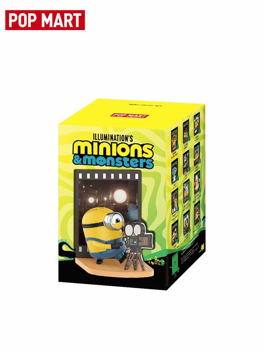 Коллекционная POP MART Minions & The Giant Monsters Series Figures, подарок, Blind Box 1 шт