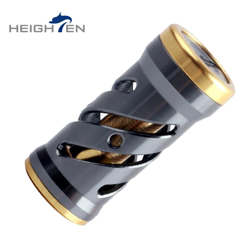 Ручка катушки HEIGHTEN 15 мм для Shimano Daiwa Красный, Silver-Gold