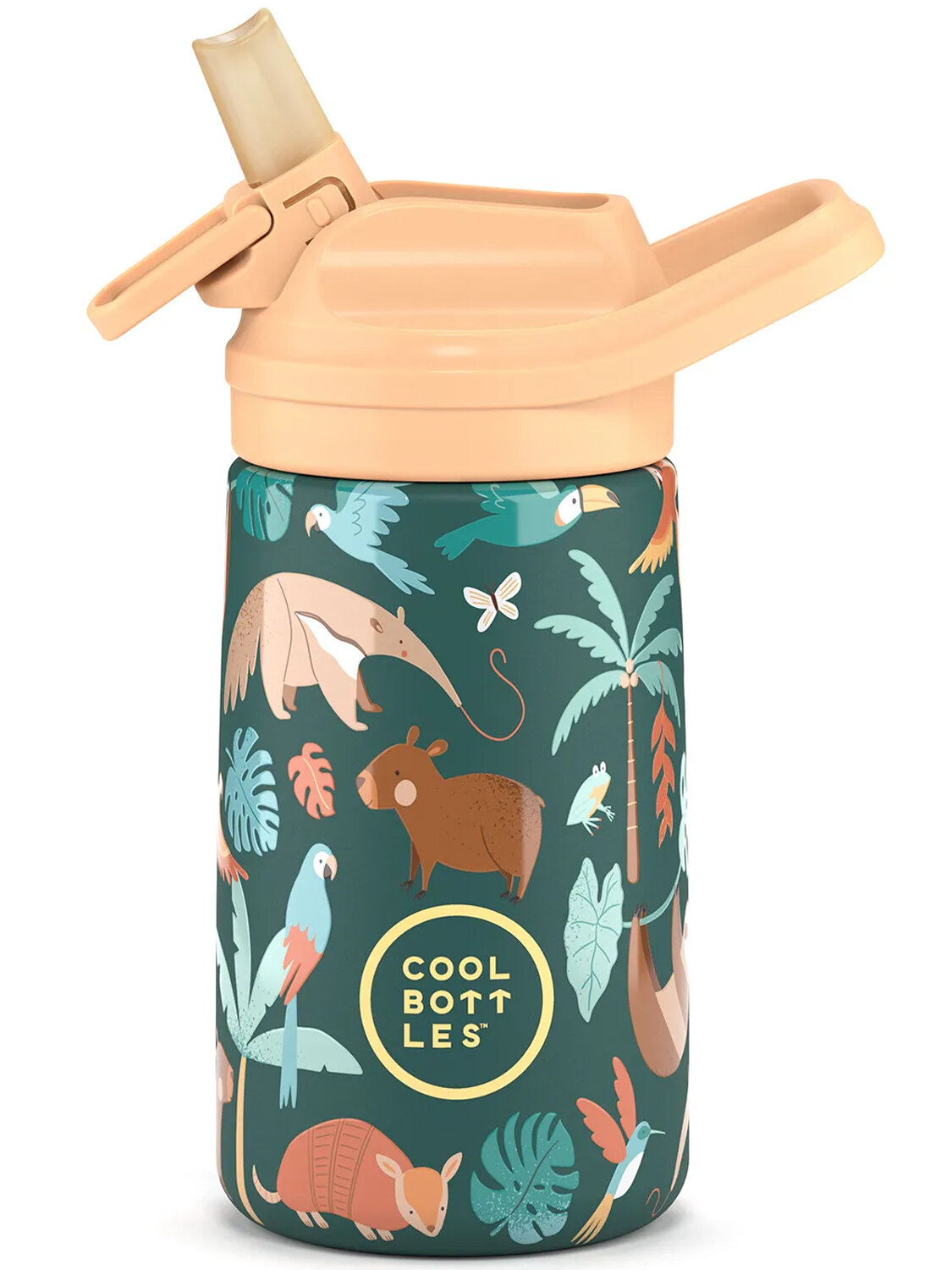 Термос–термобутылка Cool Bottles Kiddie Rainforest Refuge 350мл CBKD35RR