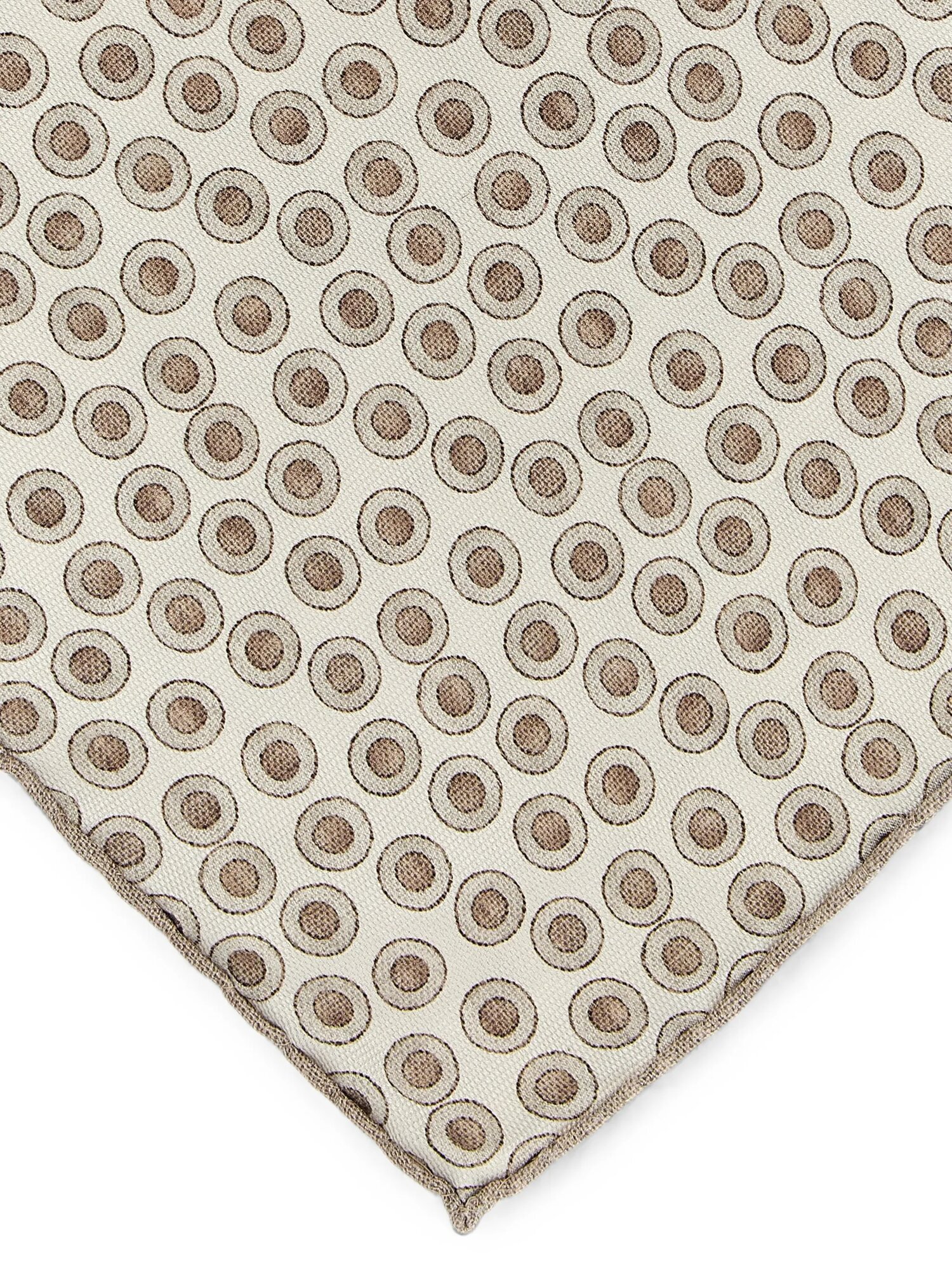 Шарф BRUNELLO CUCINELLI Polka-dot silk pocket square для мальчиков — фото 1