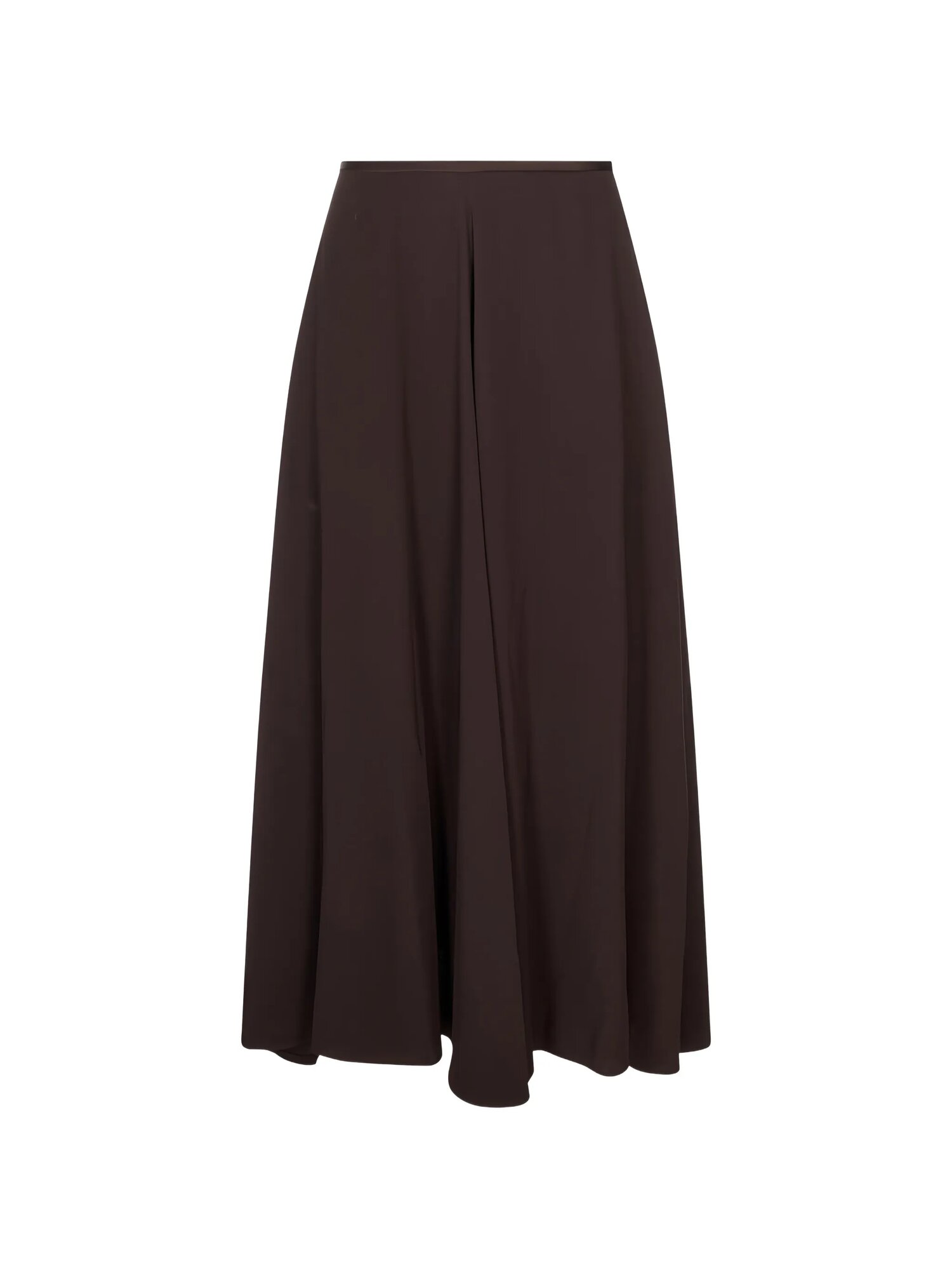 Юбка Satin-trim midi A-line skirt