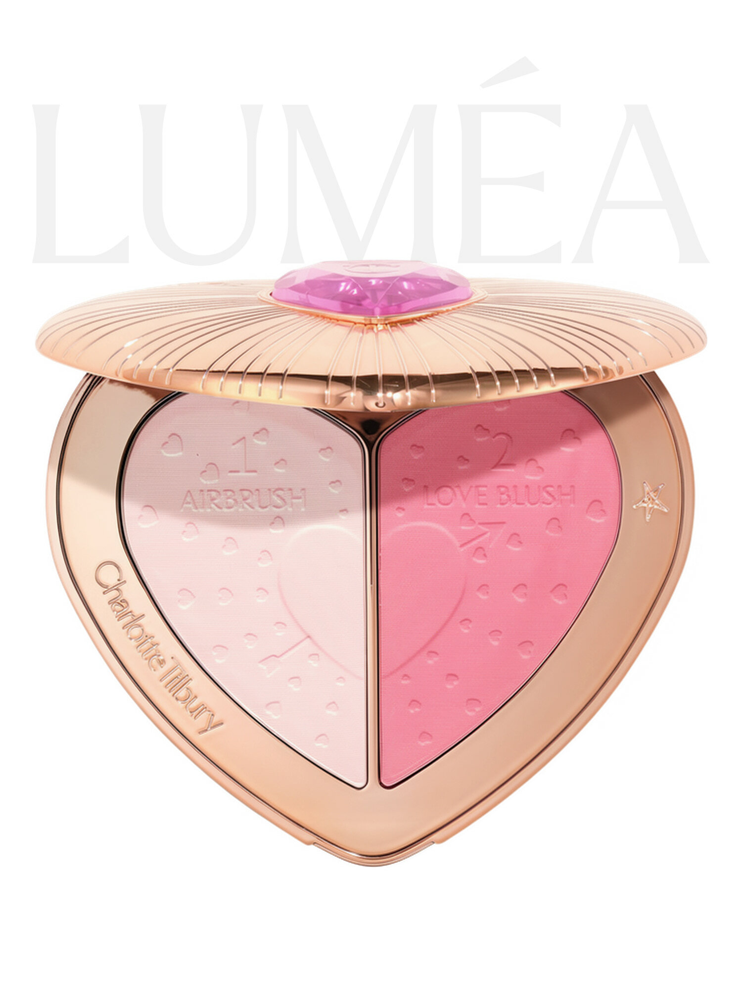 Charlotte Tilbury палетка Pillow Talk Beauty Soulmates Palette оттенок FLAWLESS PINK, 13 гр.