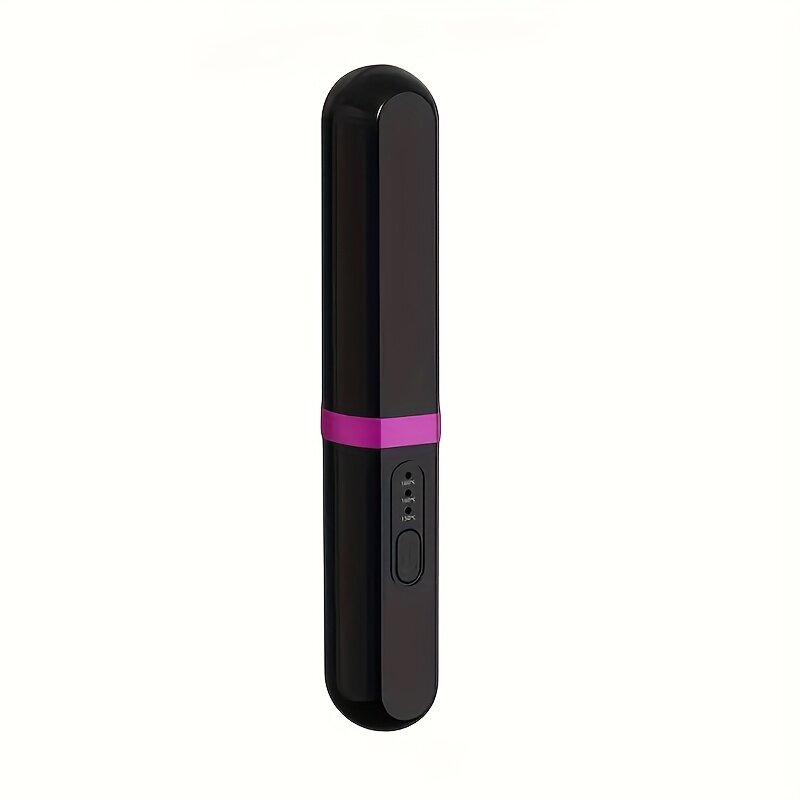 USB-выпрямитель для волос аккумуляторный, компактный, портативный, быстрый нагрев, термостойкий, для всех типов волос, черный