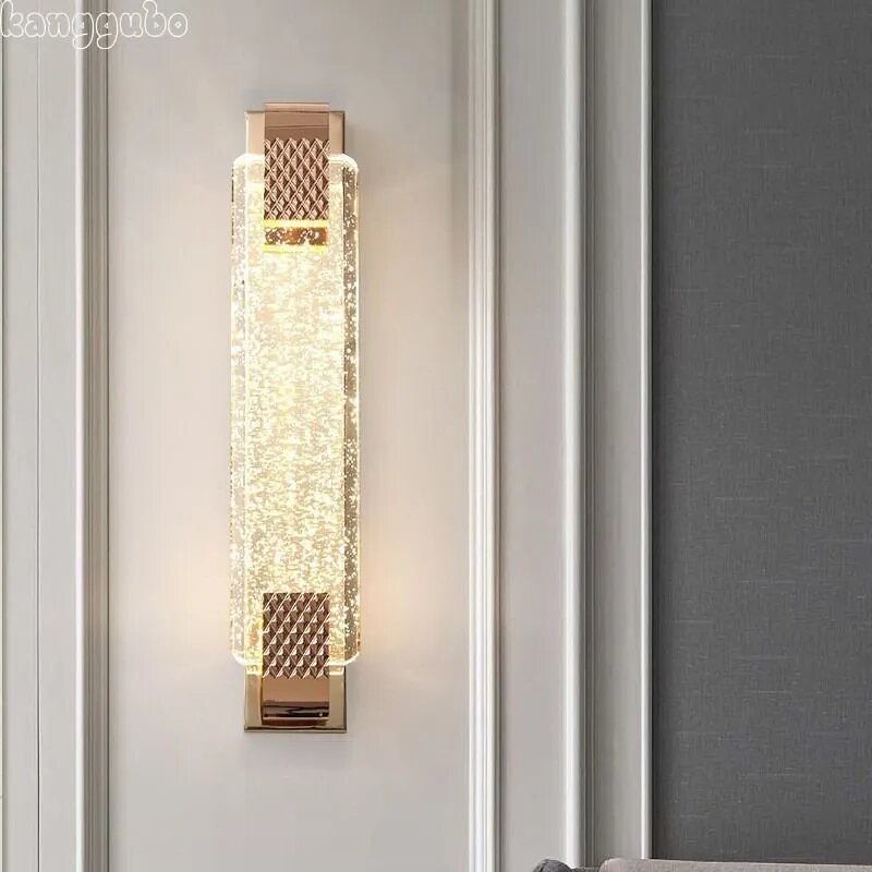 Franeda Настенный светильник LED, 12 Вт, золотой, хрусталь, регулировка цветовой температуры