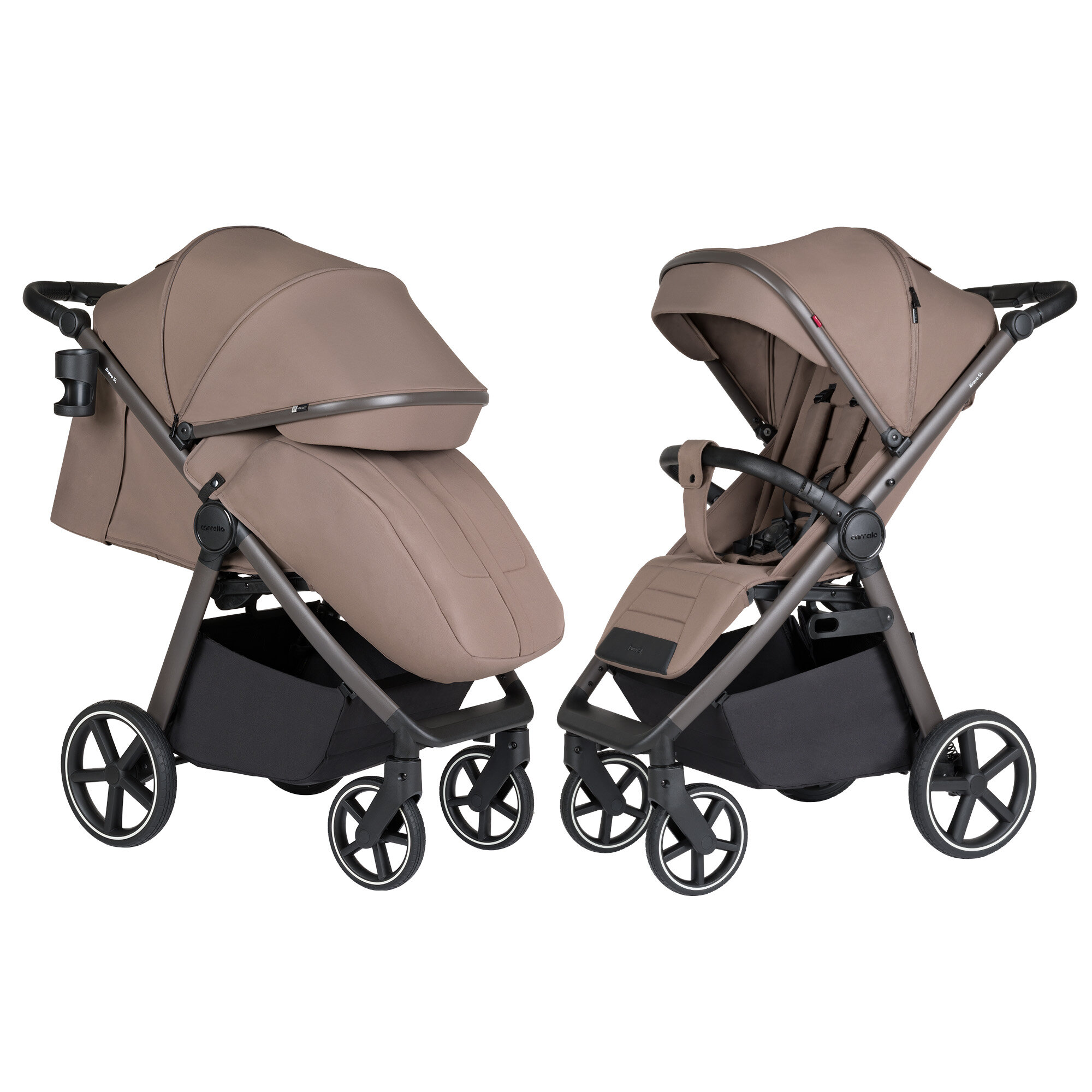 Коляска прогулочная Carrello Bravo SL Deluxe CRL-5520 Desert Beige